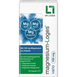 Dr. Loges + Co. GmbH MAGNESIUM-LOGES vario 100 mg Kapseln 60 St