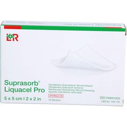 Lohmann & Rauscher Suprasorb Liquacel Pro 5x5 cm Kompressen 10 St