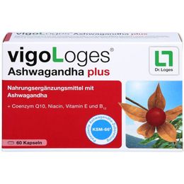 Dr. Loges + Co. GmbH Vigologes Ashwagandha plus Kapseln 60 St