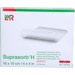 ToRa Pharma Suprasorb H Hydrokoll.Verb.d&uuml;nn 10x10 cm 10 St
