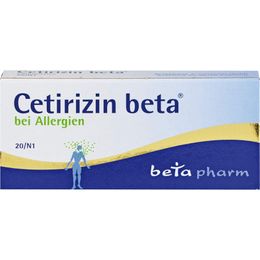 betapharm Cetirizin beta Filmtabletten 20 St