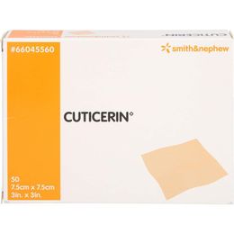 ACA M&uuml;ller Cuticerin 7,5x7,5 cm Gaze m.Salbenbeschichtung 50 St