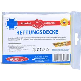 Axisis Rettungsdecke 160x210 cm gold/silber 1 St