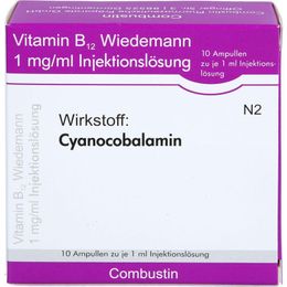 Vitamin B12 Wiedemann 1 mg/ml Injektionslsg.Amp. 10 St