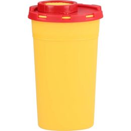 Brinkmann Medical Kan&uuml;leneimer 0,2 l gelb f&uuml;r unterwegs 1 St