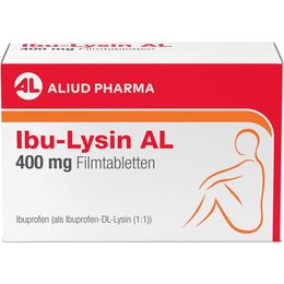 ALIUD IBU-LYSIN Al 400 mg Filmtabletten 50 St