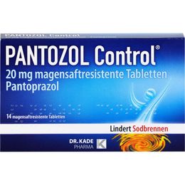 DR. KADE Pantozol Control 20 mg magensaftres.Tabletten 14 St
