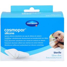 1001 Artikel Medical Cosmopor silicone Wundverband 5x7,2 cm 5 St