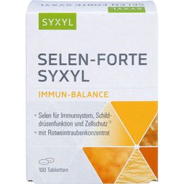 MCM KLOSTERFRAU Vertr. GmbH Selen Forte Syxyl Tabletten 100 St