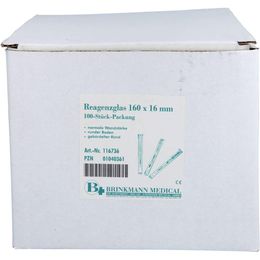 Brinkmann Medical Reagenzglas 16x160 mm 100 St