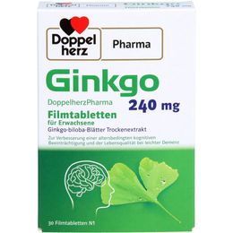 Queisser Ginkgo Doppelherzpharma 240 mg Filmtabletten 30 St