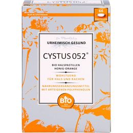 Dr. Pandalis Naturprodukte Cystus 052 Bio Halspastillen Honig Orange 66 St