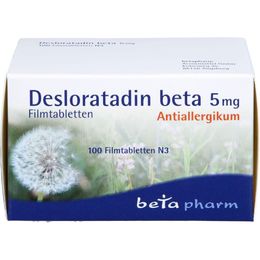 betapharm Desloratadin beta 5 mg Filmtabletten 100 St