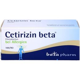 betapharm Cetirizin beta Filmtabletten 100 St