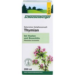 Salus Thymian Saft Schoenenberger 200 ml