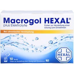 HEXAL® Macrogol Hexal plus Elektrolyte Plv.z.H.e.L.z.E. 10 St