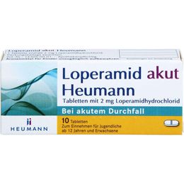 Loperamid akut Heumann Tabletten 10 St