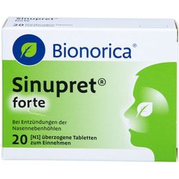 Sinupret forte überzogene Tabletten 20 St
