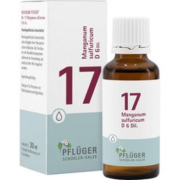 Pfl&uuml;ger&reg; Biochemie Pfl&uuml;ger 17 Manganum sulfuricum D 6 Tro. 30 ml
