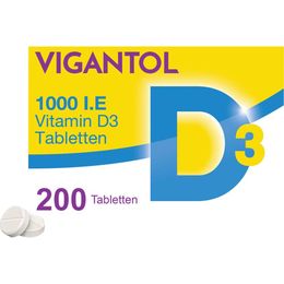Wick Vitamin D3 Vigantol 1.000 I.E. Vitamin D3 Tabletten 200 St