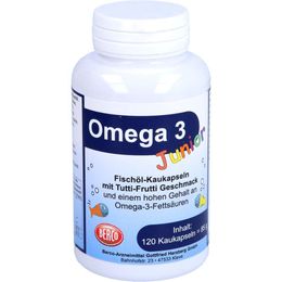 Berco-ARZNEIMITTEL OMEGA-3 Junior Berco Kaukapseln 120 St