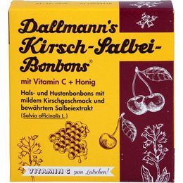 Dallmanns Kirsch Salbei Bonbons m.Vitamin C+Honig 37 g