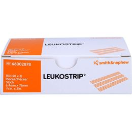 smith&nephew Leukostrip Wundnahtstreifen 6,4x76 mm Box 50X3 St