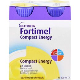 Fortimel Compact Energy Vanille 4X300 ml