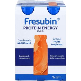 Fresenius Fresubin Protein Energy Drink Multifrucht Trinkflasche Trinknahrung 4X200 ml