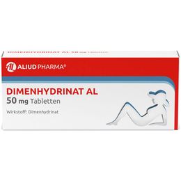 ALIUD Dimenhydrinat Al 50 mg Tabletten 20 St