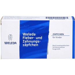 Weleda FIEBER- UND Zahnungsz&auml;pfchen 10St