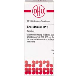 DHU-Arzneimittel Chelidonium D 12 Tabletten 80 St
