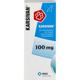 Karsivan 100 Filmtabletten f.Hunde 60 St