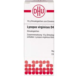 DHU-Arzneimittel Lycopus Virginicus D 4 Globuli 10 g