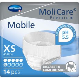 Paul Hartmann AG Molicare Premium Mobile 6 Tropfen Gr.XS 14 St