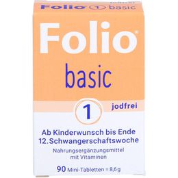 Folio 1 basic jodfrei Filmtabletten 90 St
