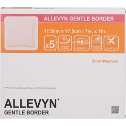 ACA M&uuml;ller Allevyn Gentle Border 17,5x17,5 cm Schaumverb. 5 St