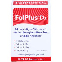 FOLPLUS+D3 Tabletten 90 St