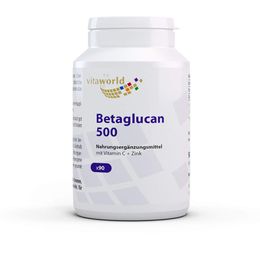 vitaworld BETA-GLUCAN 500+Vitamin C+Zink Kapseln 90 St