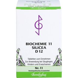 Bombastus Biochemie 11 Silicea D 12 Tabletten 500 St
