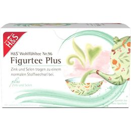 H&S Figurtee Plus mit Zink und Selen Filterbeutel 20X1.5 g