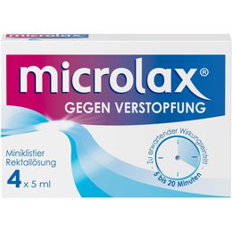 Microlax Rektall&ouml;sung Klistiere 4X5 ml