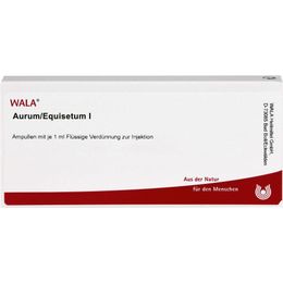 WALA AURUM/EQUISETUM I Ampullen 10X1 ml