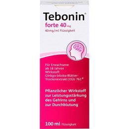 Tebonin forte 40 mg L&ouml;sung 100 ml