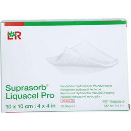 Lohmann & Rauscher Suprasorb Liquacel Pro 10x10 cm Kompressen 10 St