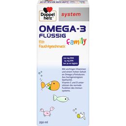 Queisser Doppelherz Omega-3 flüssig family system 250 ml