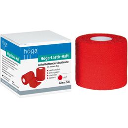 HÖGA-LASTIC-haft Binde 6 cmx5 m rot 1 St