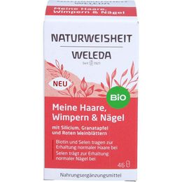 Weleda Naturweisheit Meine Haare Wimpern&Nägel Kps 46 St