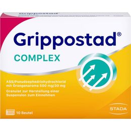 STADA Grippostad Complex ASS/Pseudoeph.500/30 mg Orange 10 St