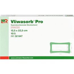 B2B Medical Vliwasorb Pro superabsorb.Komp.steril 12,5x22,5 cm 10 St